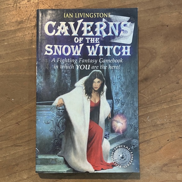 wizard books | Other | Ian Livingston Caverns Of The Snow Witch Book ...